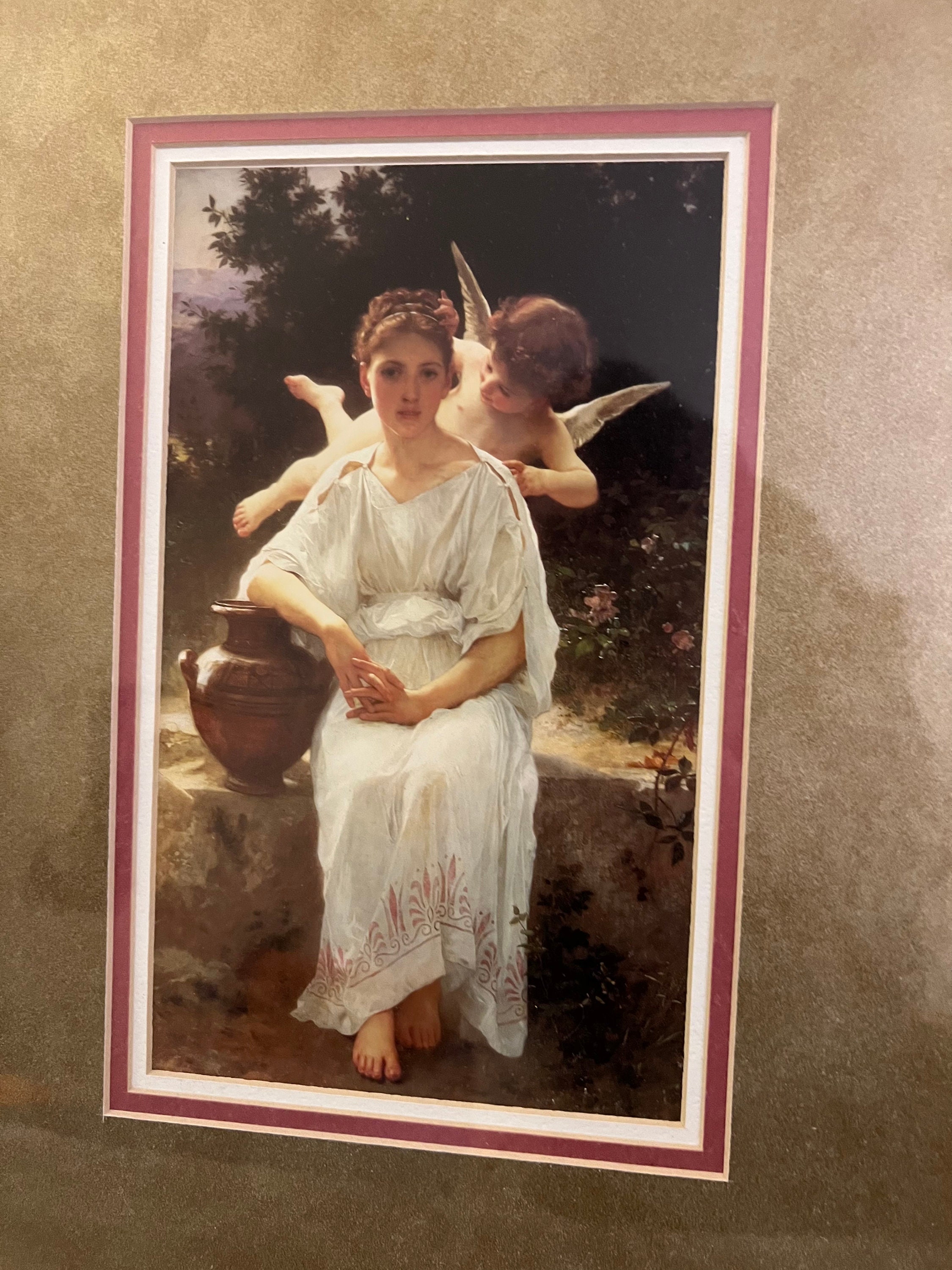 Large Vintage Gold Frame With Glass Cover 14 X 18 Inches. Free - Etsy