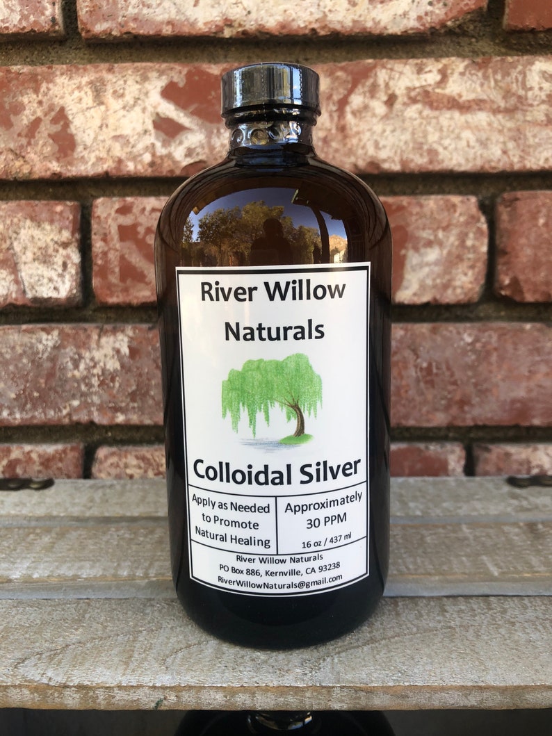 16 Oz 30 PPM Colloidal Silver - Etsy