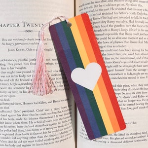 LGBTQIA+ Pride Flag | Gay Rights Bookmark | Trans Bookmark | Bookish ...