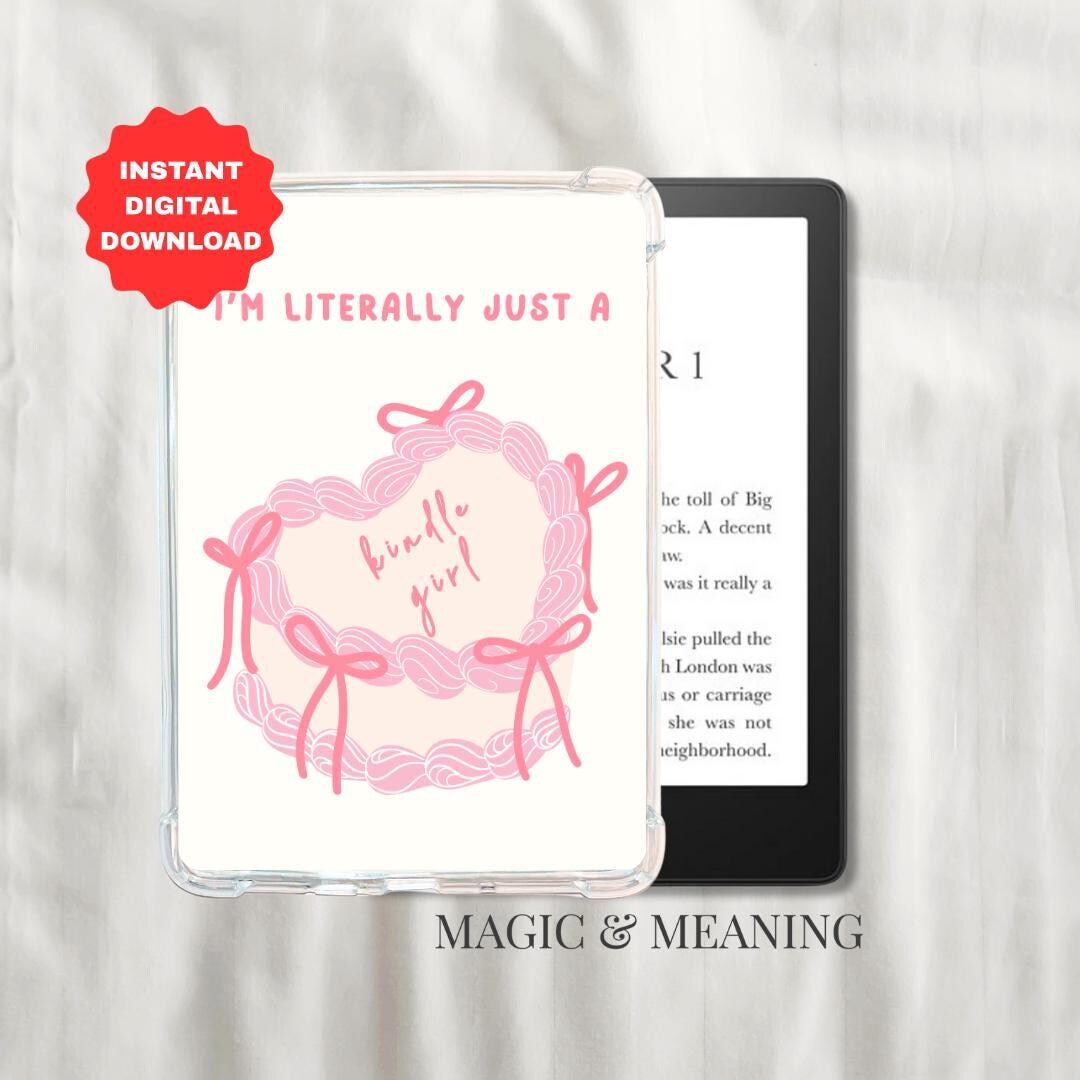 Kindle Insert: Printable E-reader Backgrounds (PDF Download) - Stocking ...