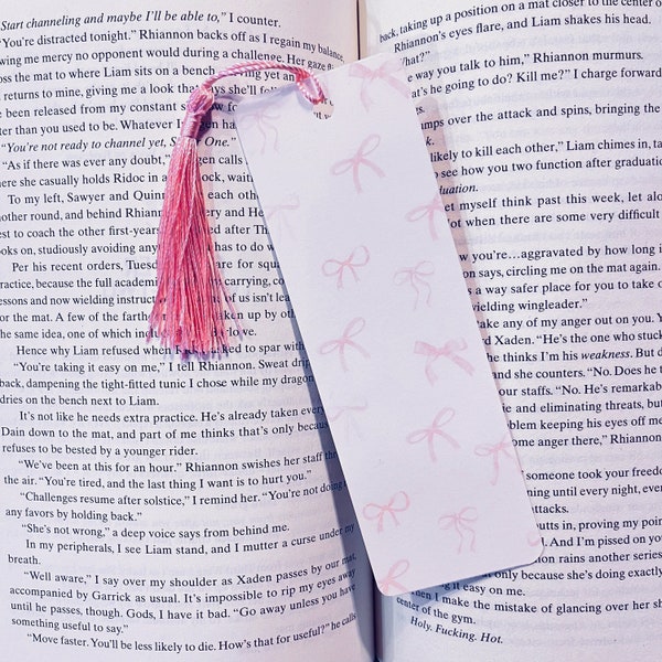 Ribbon Bookmark - Etsy