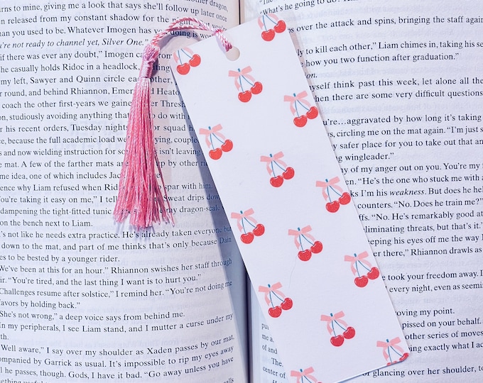 Coquette Bow Bookmark Pink Pink Bow Bookmarks gifts for Book Lovers ...