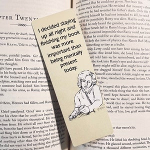 Reading Meme Bookmark | Book Meme Bookmark | Funny Bookmark | Birthday ...