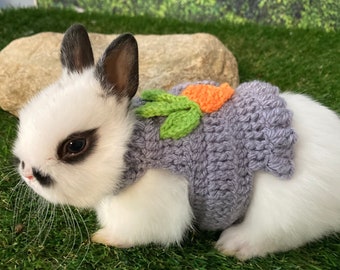 Pet Rabbit Clothing | Etsy