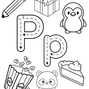 A-Z Letter Sound Coloring Pages - Etsy