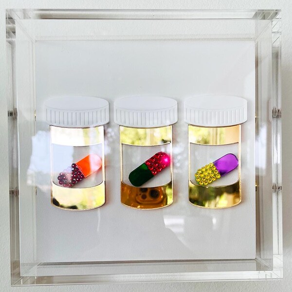 Pill Art - Etsy