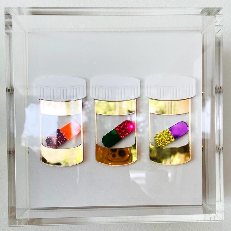 Pill Art - Etsy