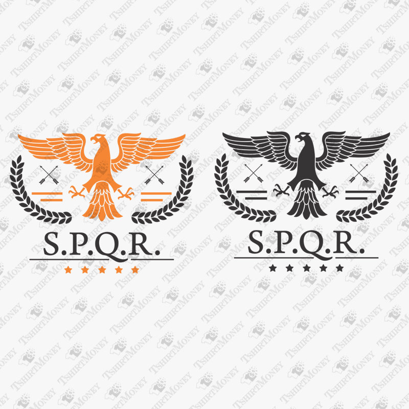 SPQR Senatus Populusque Romanus Ancient Rome History Lover - Etsy