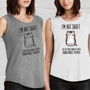 Funny Short People Fun Size Humor, SVG Cricut Cut File, Sublimation ...