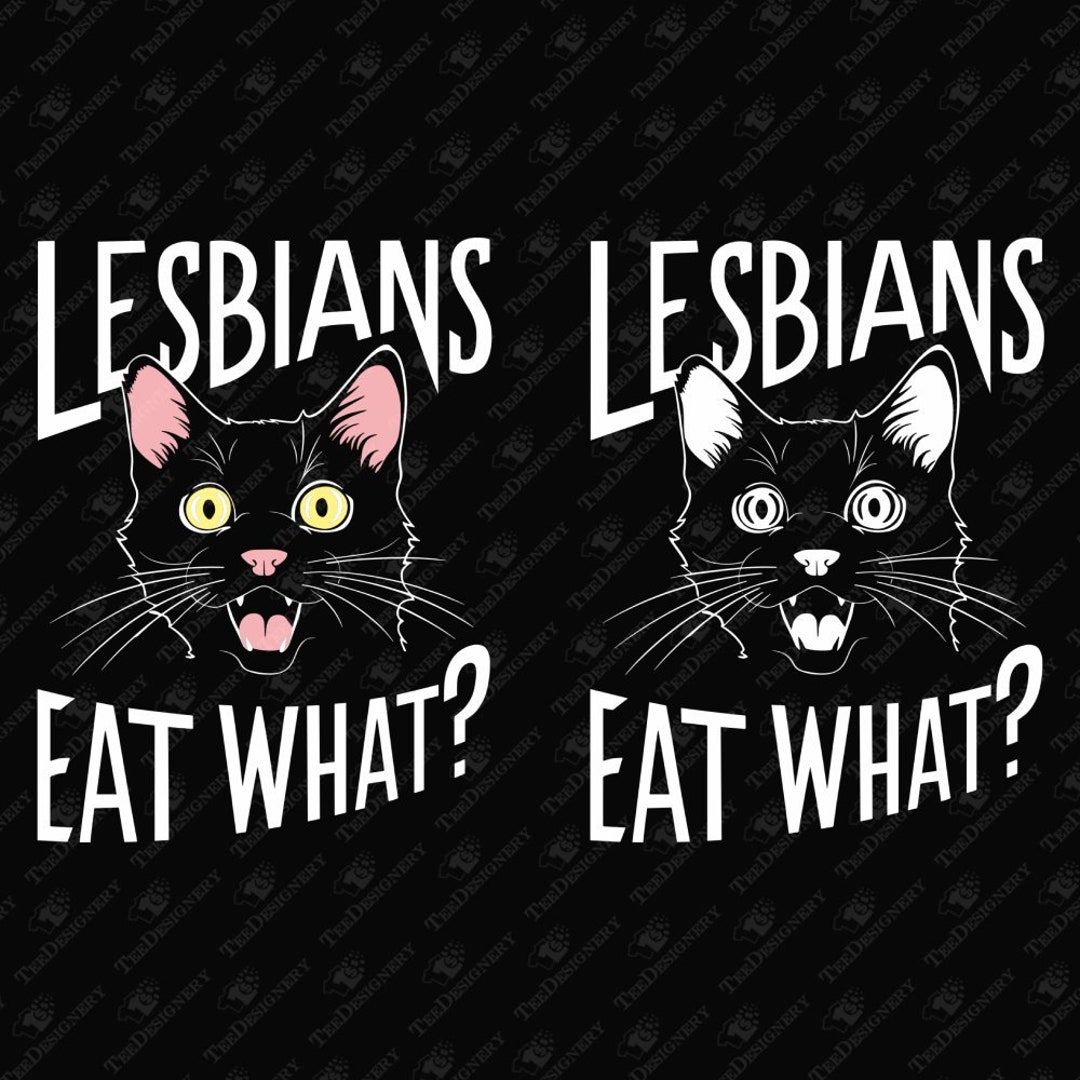 Funny Lesbian Cat Meme SVG: LGBTQ T-shirt Design (digital Download) - Etsy