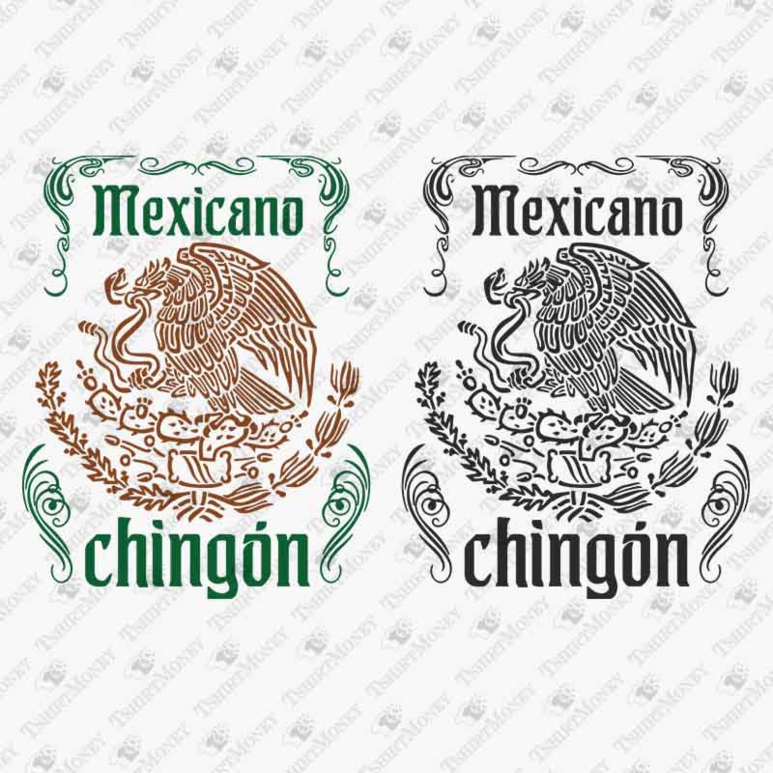 Mexicano Chingon, Latino Pride, Spanish Svg, Dia Del Papa, Vinyl Cut ...