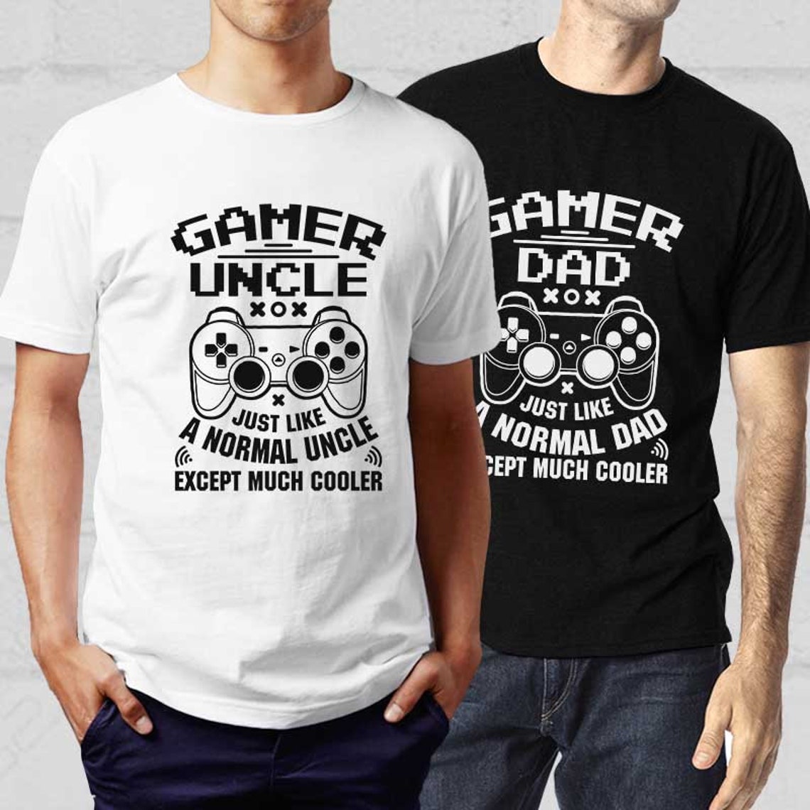 Gamer Dad SVG: Father's Day, Nerd Dad Design (digital Download) - Etsy