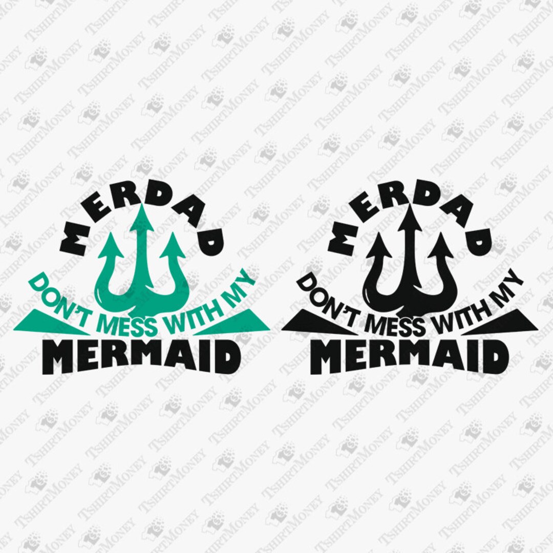 Merdad Svg, Mermaid Birthday Svg, Birthday Girl Party, Vinyl Cut Files ...
