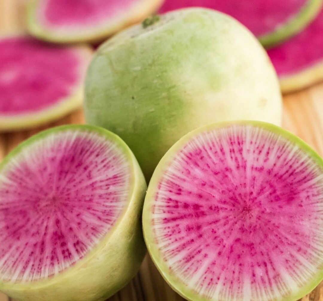Watermelon Radish Seeds - Non-gmo - Heirloom - Aka Roseheart Radish - Etsy