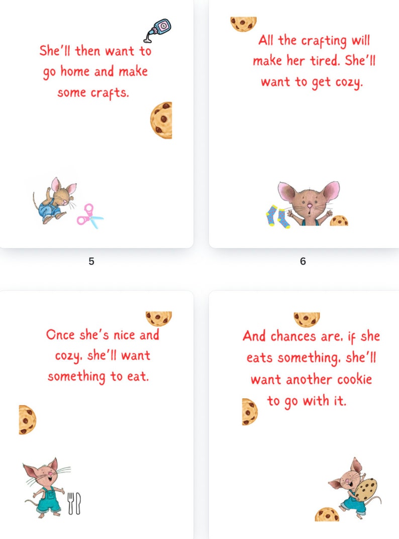 If You Give Your Teacher a Cookie,mouse a Cookie,teacher Appreciation ...