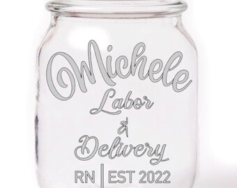 Nurse Jar Labor and Delivery - Etsy