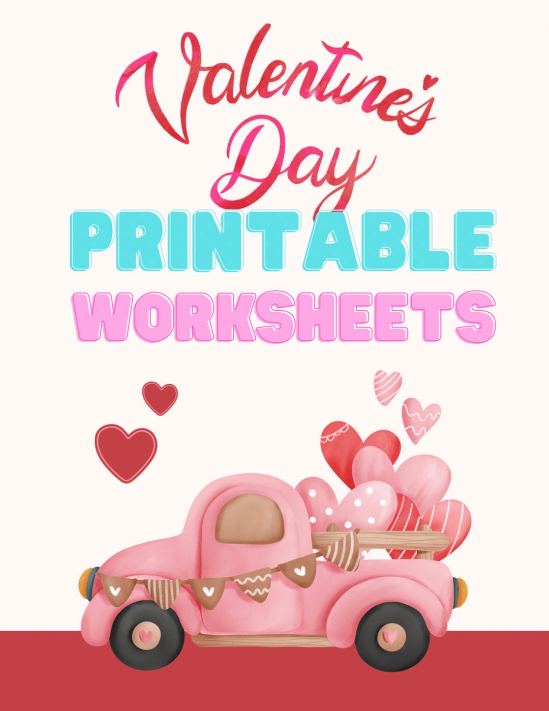 Valentine's Day Printable and Digital Worksheets. Fun Valentine's Day ...