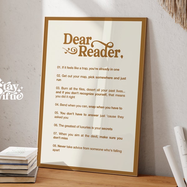 Reader - Etsy