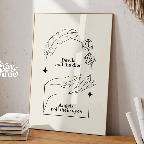 Taylor Swiftie Devils Roll the Dice - Etsy