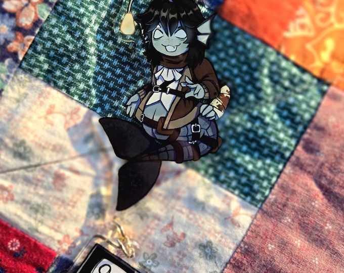 Pressure | Sebastian & Painter Linked Keychain W/ Clamshell Clasp - Etsy