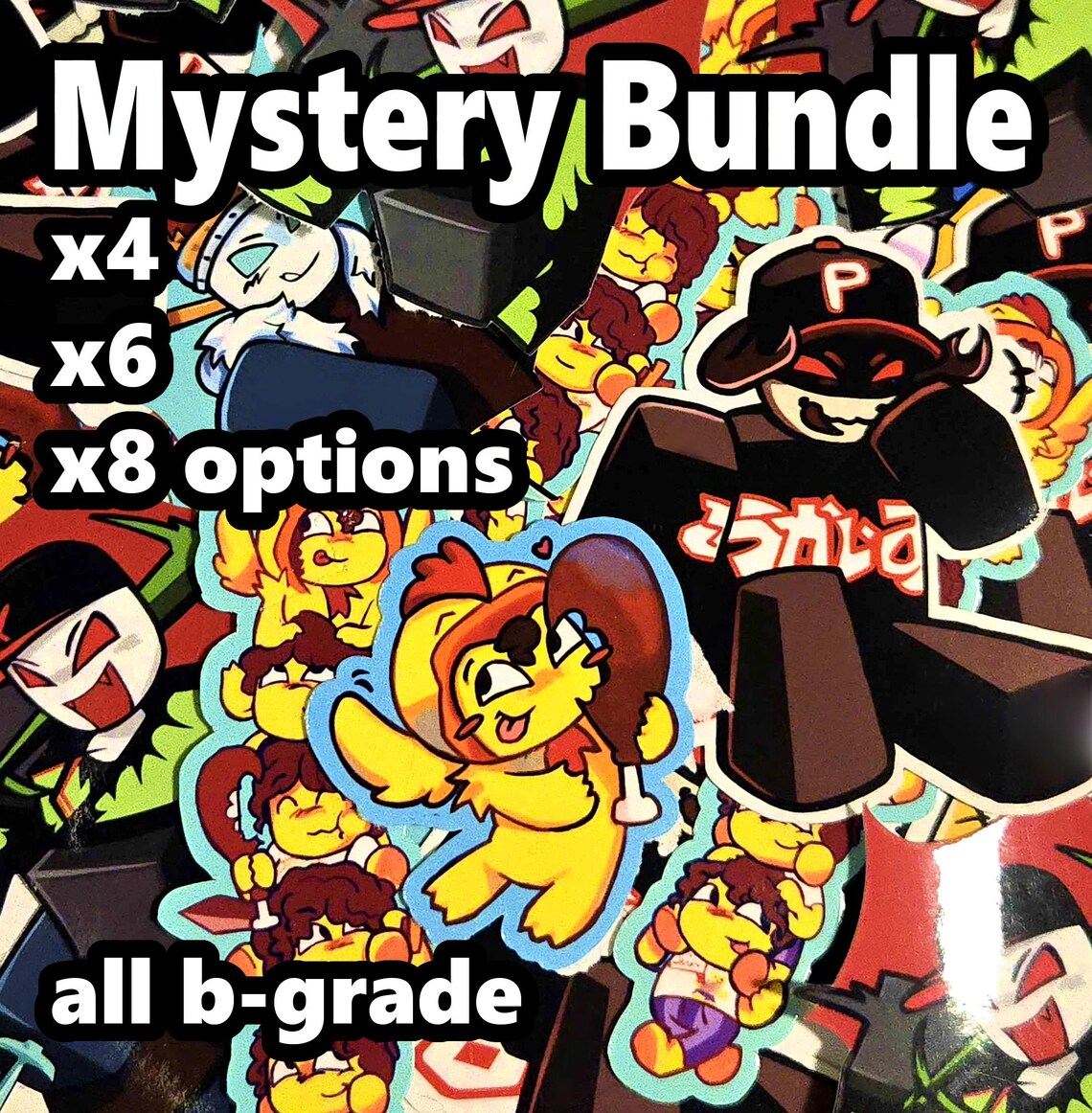 Roblox Mystery B-grade Bundles | 4, 6, 8 Pc Options - Etsy Canada