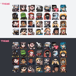 R6 OPERATORS MEGABUNDLE: Discord Emotes / Twitch, Youtube Streaming ...