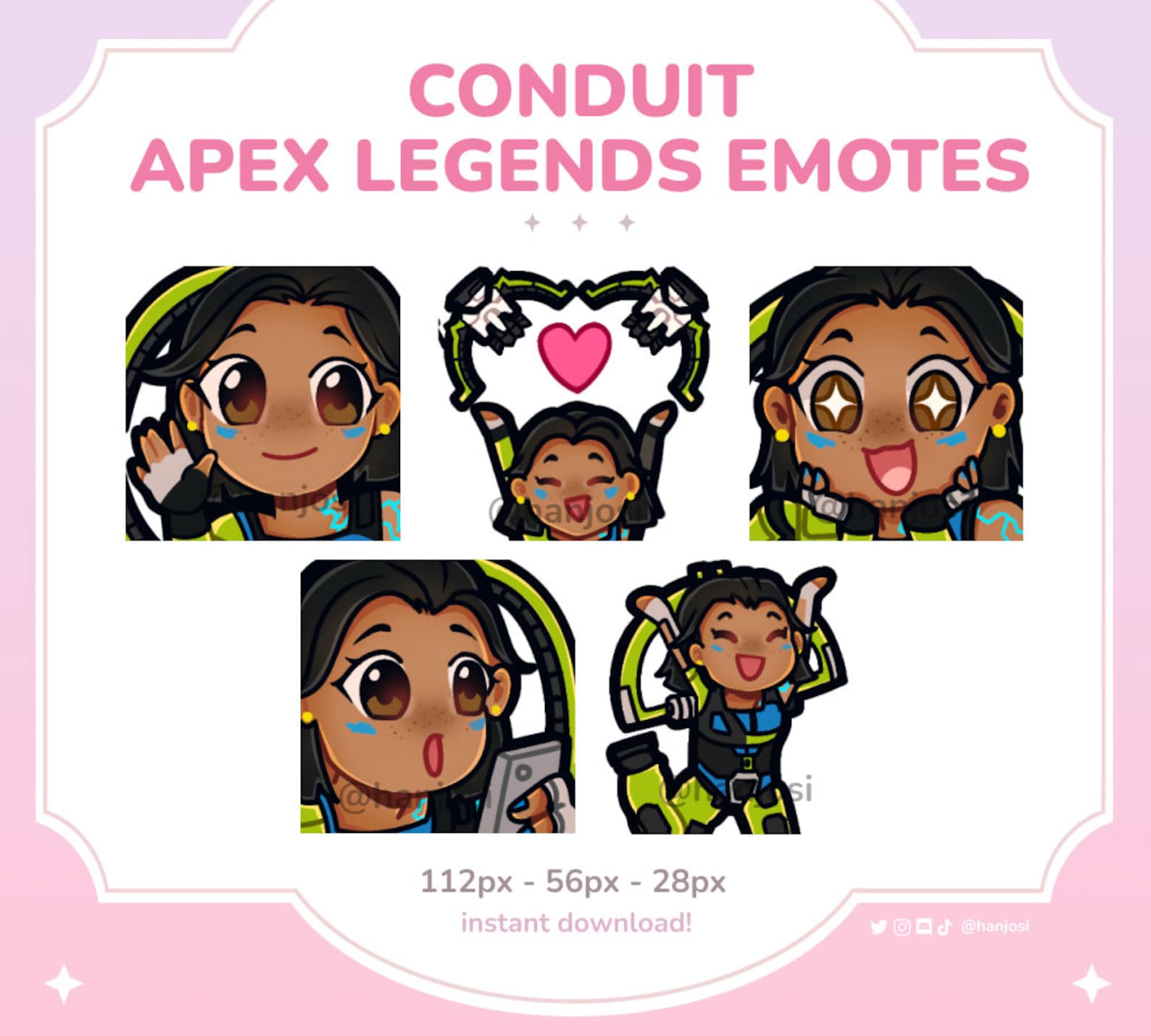 CONDUIT APEX LEGENDS Emotes - Emote Bundle, Apex Legends, Legend ...