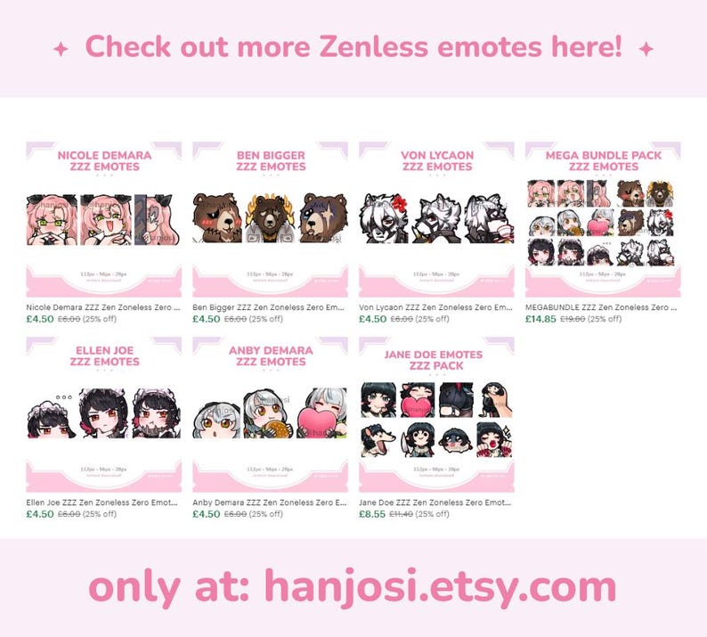 Anby Demara ZZZ Zen Zoneless Zero Emotes - Zzz Emotes, Discord Emote ...