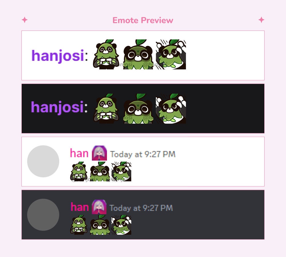 PALWORLD MOSSANDA EMOTES Set Cute Emotes, Discord Emotes, Streaming ...