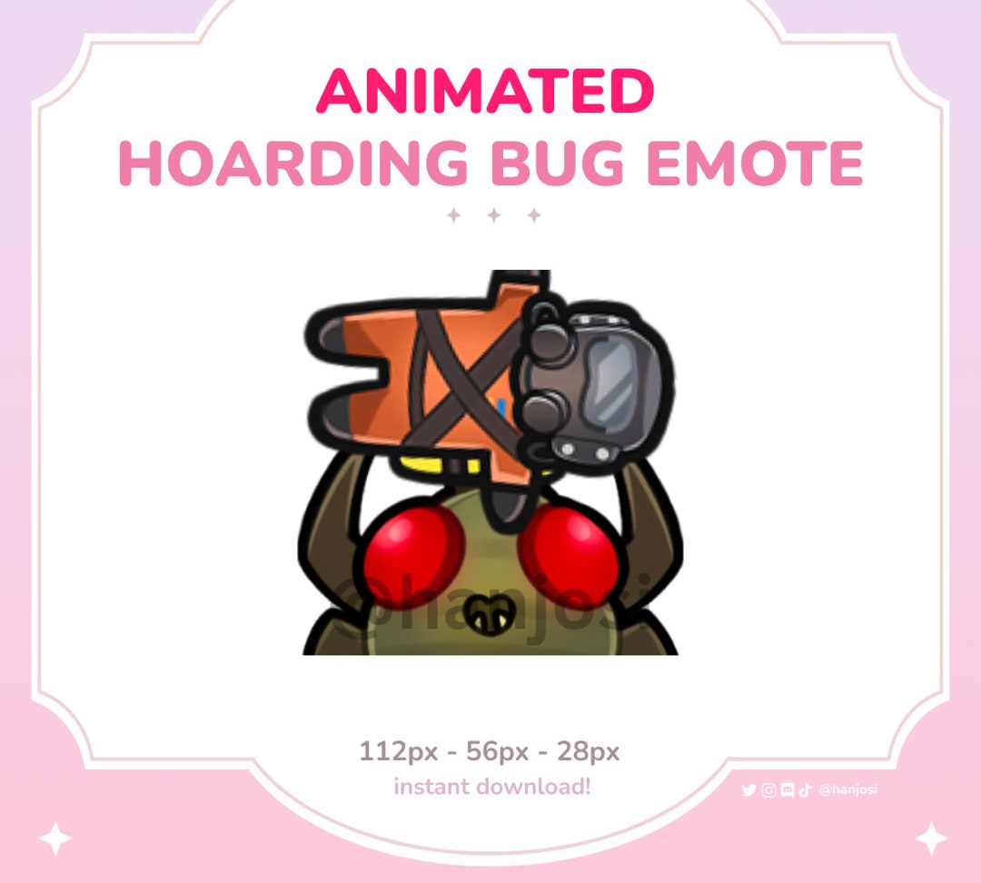 Lethal Company ANIMATED BUG Employee Emote - Yippee Bug, Hoarding Bug ...