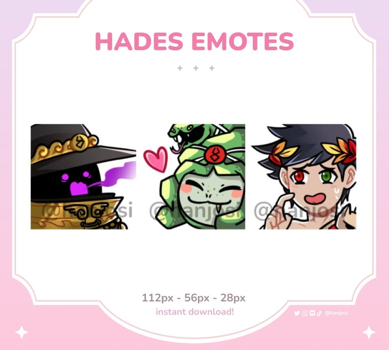 HADES GAME: Discord Emotes / Twitch, Youtube Streaming Emotes ~ Stream ...