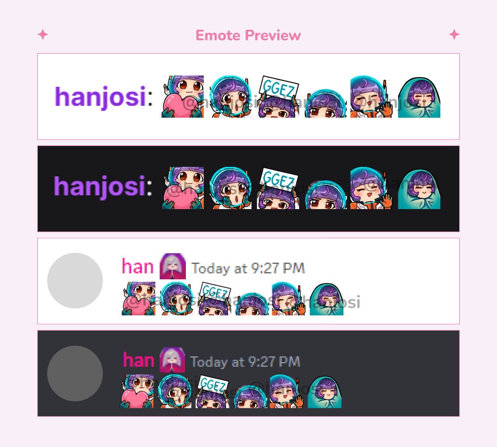 SPACE RANGER JUNO Overwatch 2 Emote Pack: Discord Emotes / Twitch ...