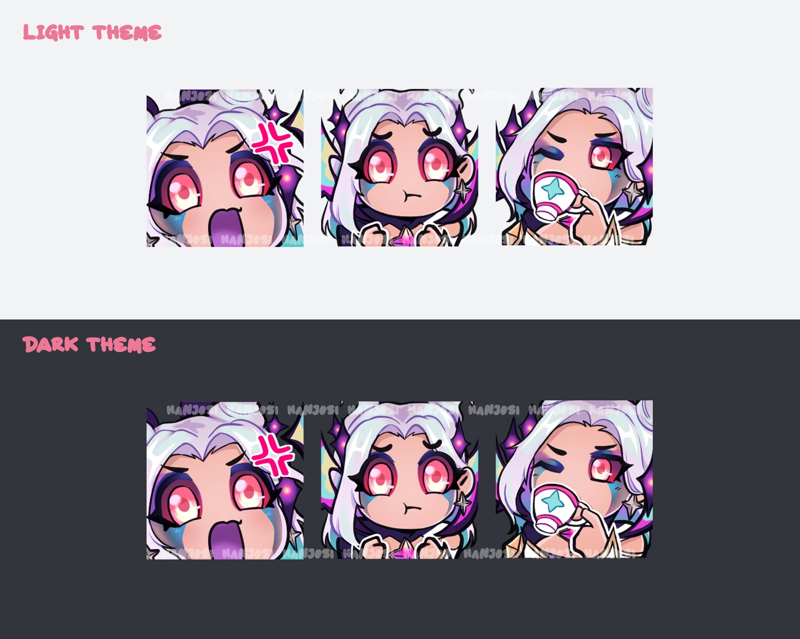 Star Nemesis Morgana: Discord Emotes / Twitch, Youtube Streaming Emotes ...