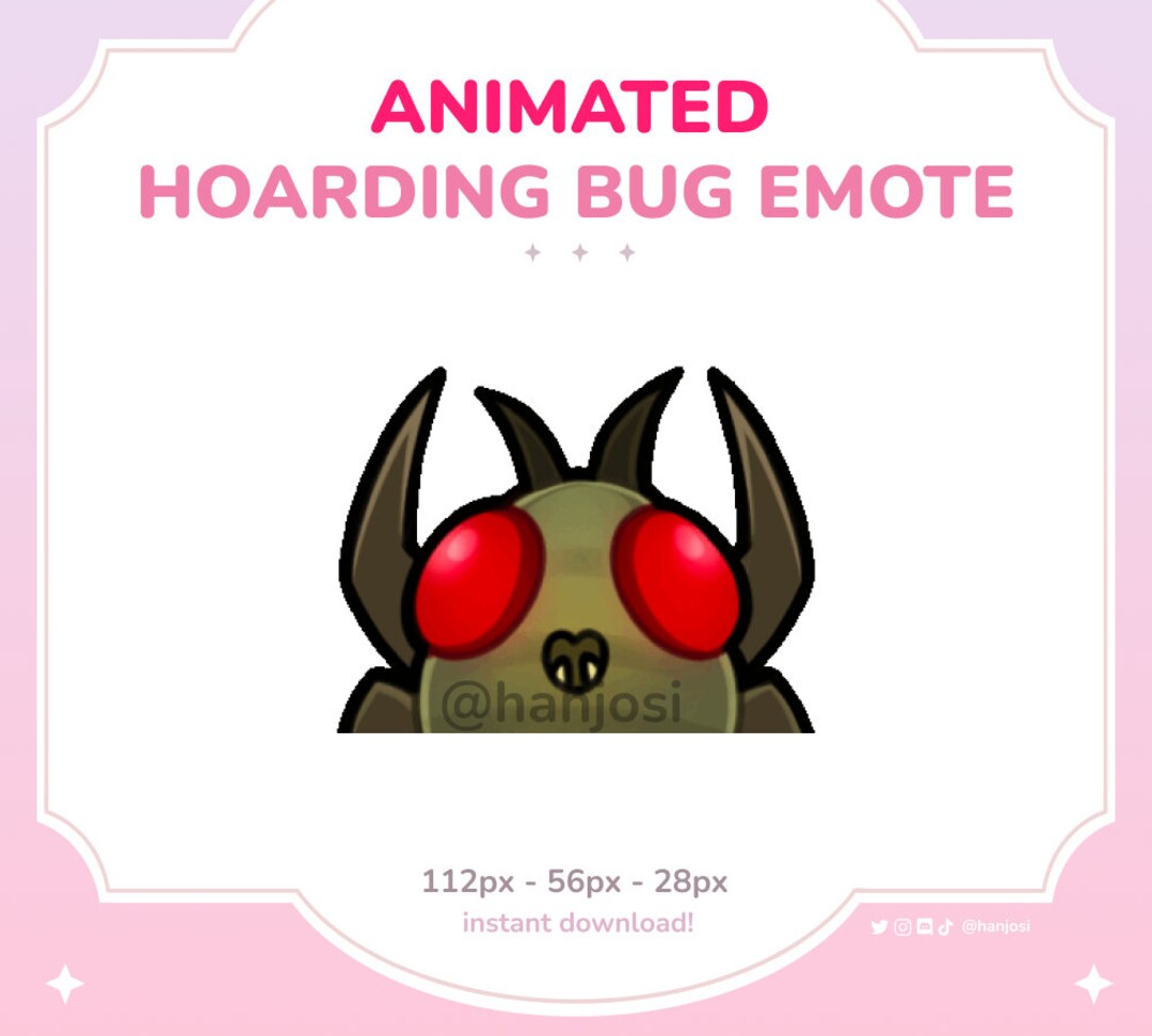 Lethal Company ANIMATED BUG Emote - Yippee Bug, Hoarding Bug, Discord ...