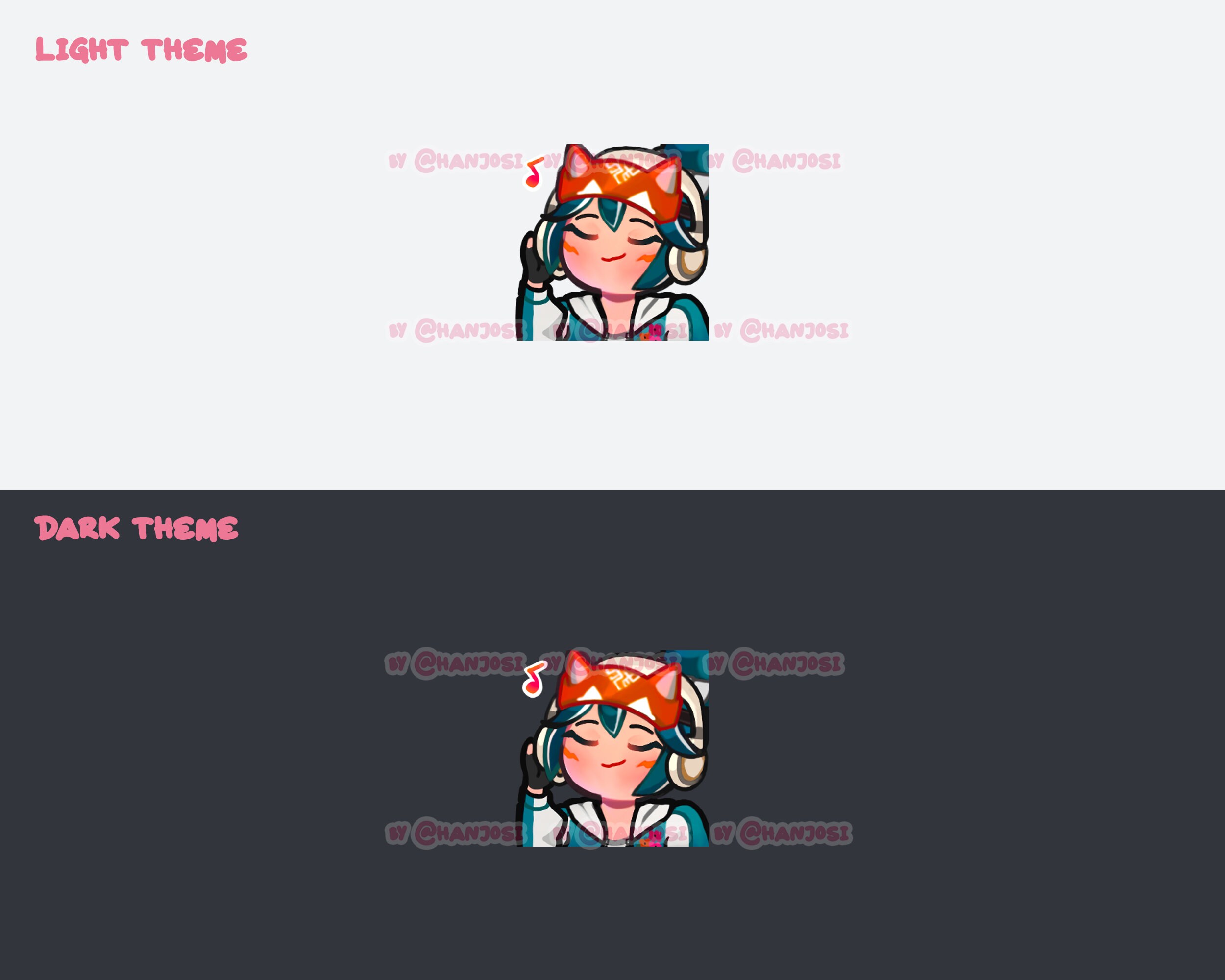 KIRIKO JAM OW Animated Emote: Discord Emotes / Twitch, Youtube ...
