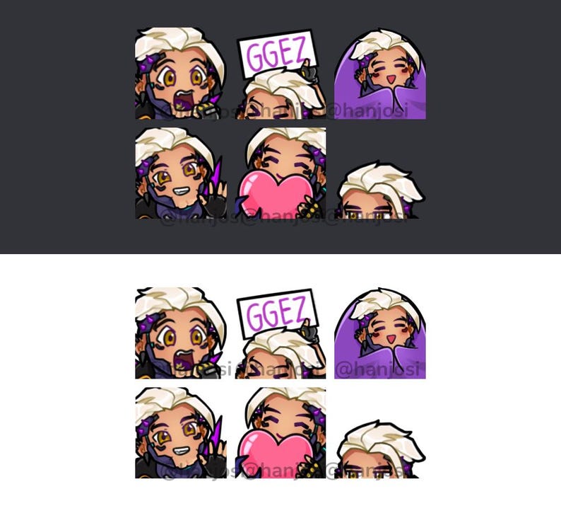 HAZARD Overwatch 2 Emotes Pack: Discord Emotes / Twitch, Youtube ...