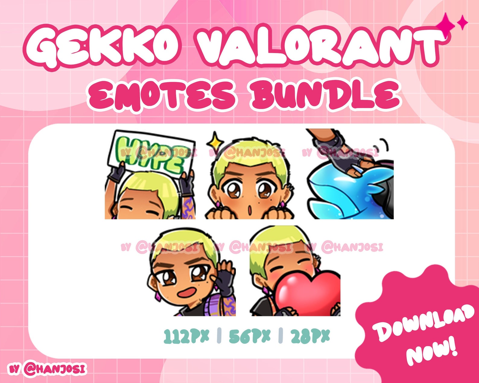 GEKKO VALORANT BUNDLE: Discord Emotes / Twitch Youtube - Etsy