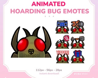 Lethal Company ANIMATED Emotes Set 2 - Discord, Twitch, Streaming ...