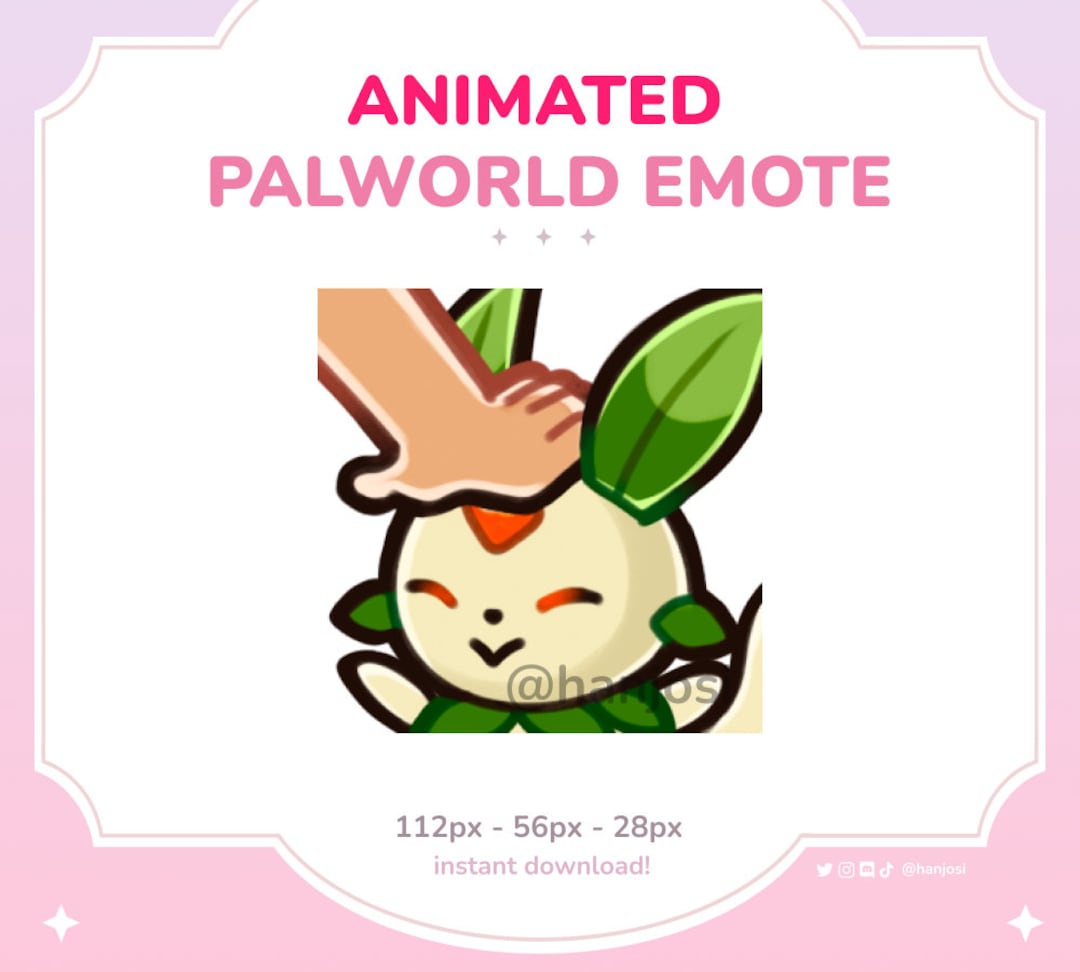 PALWORLD ANIMATED LIFMUNK Emote - Cute Animated Emotes, Discord Emotes ...