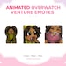 ANIMATED Overwatch 2 VENTURE Emotes: Discord Emotes / Twitch, Youtube ...