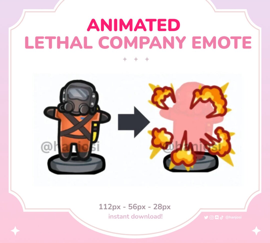 Lethal Company ANIMATED LANDMINE Emote - Discord, Twitch, Streaming ...