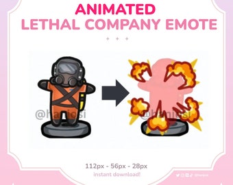 Lethal Company ANIMATED EMOTES for Twitch/discord - Etsy