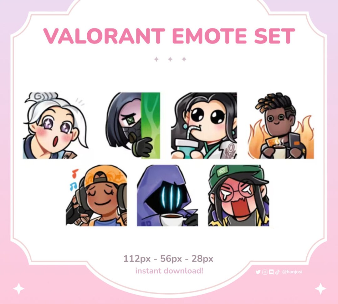 VALORANT EMOTES: Discord Emotes / Twitch, Youtube Streaming Emotes ...