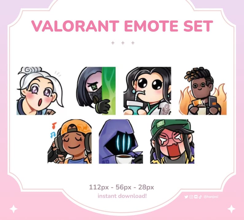 VALORANT EMOTES: Discord Emotes / Twitch, Youtube Streaming Emotes ...