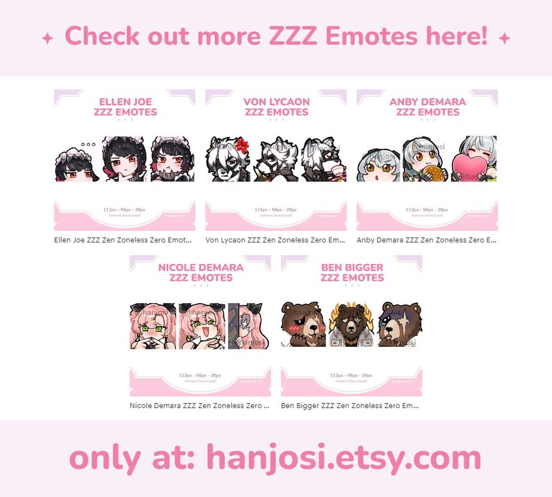 Ellen Joe ZZZ Zen Zoneless Zero Emotes Zzz Emotes, Discord Emote ...