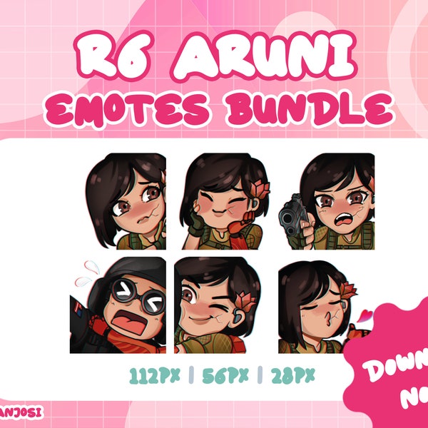 Rainbow six siege twitch emotes - Etsy.de