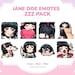 MEGABUNDLE ZZZ Zen Zoneless Zero Emotes - Zzz Emotes, Discord Emote ...