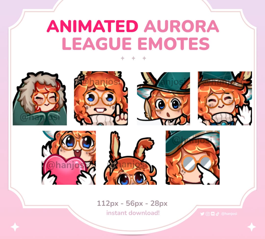 ANIMATED AURORA Lol Emotes: Animated and Non Animated League of Legends ...