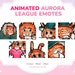 AURORA Lol Emote: League of Legends Emotes Aurora New Champ Vastayan ...