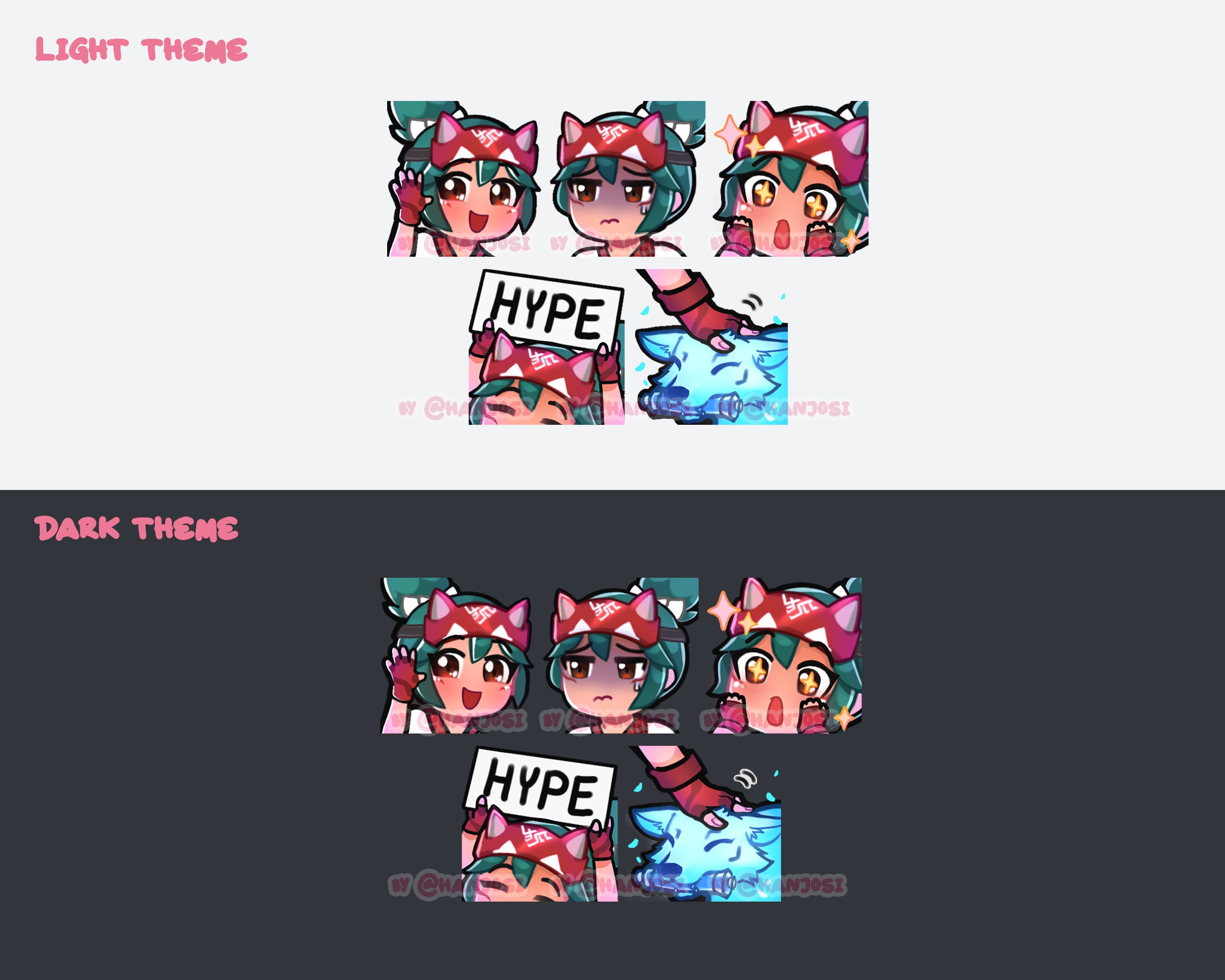 KIRIKO OW SET 1/2: Discord Emotes / Twitch, Youtube Streaming Emotes ...